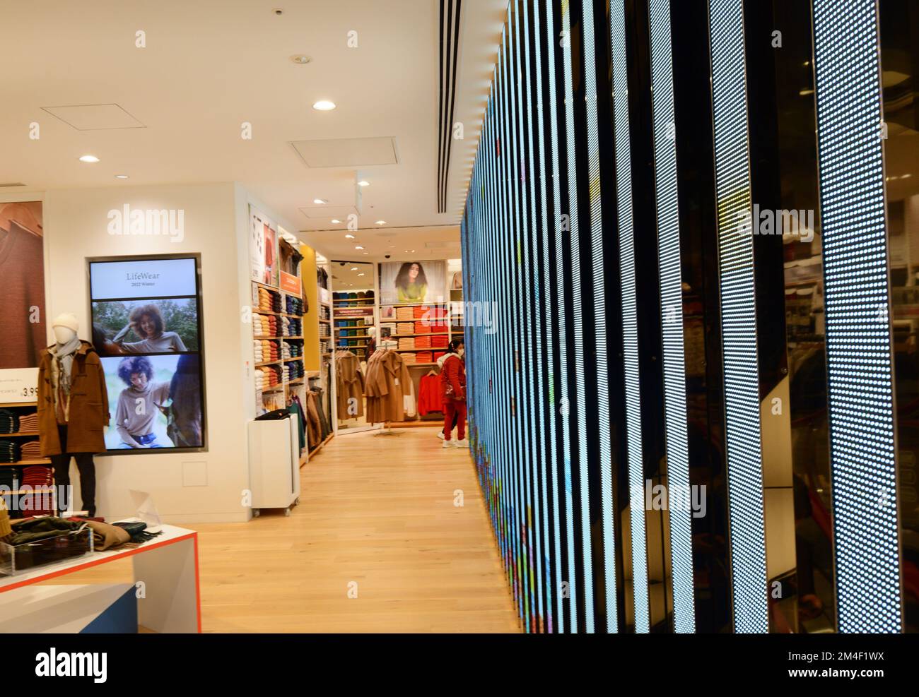 Uniqlo Ginza store, Ginza, Tokyo, Japan Stock Photo - Alamy
