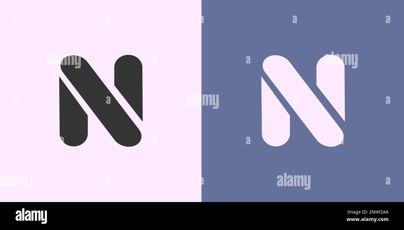 A modern business logo design of N letter for a company Stock Vector ...