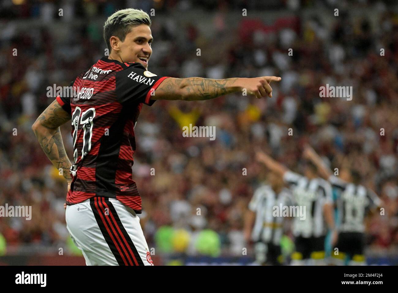 Rio de Janeiro, Brazil,October 25, 2022. Football player Pedro of ...