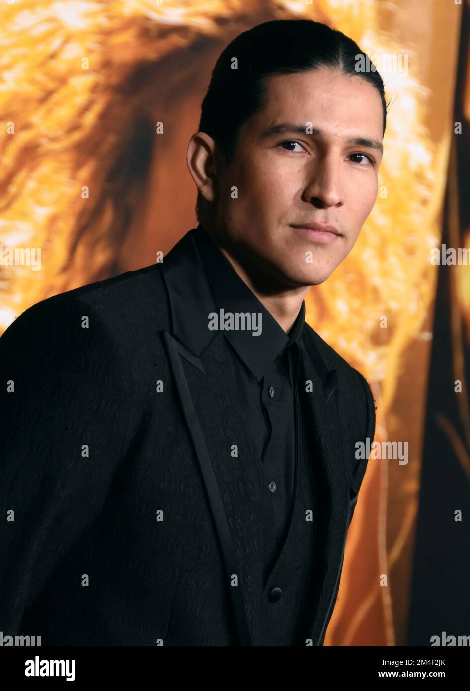 Los Angeles, California, USA 15th December 2022 Actor Danny Ramirez ...