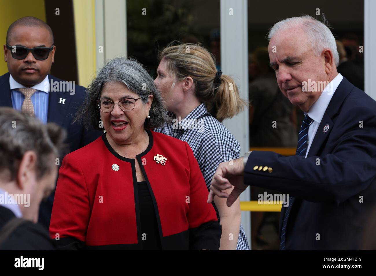 Mimai, FL, USA. 20th Dec, 2022. Miami-Dade Mayor Daniella Levine Cava ...