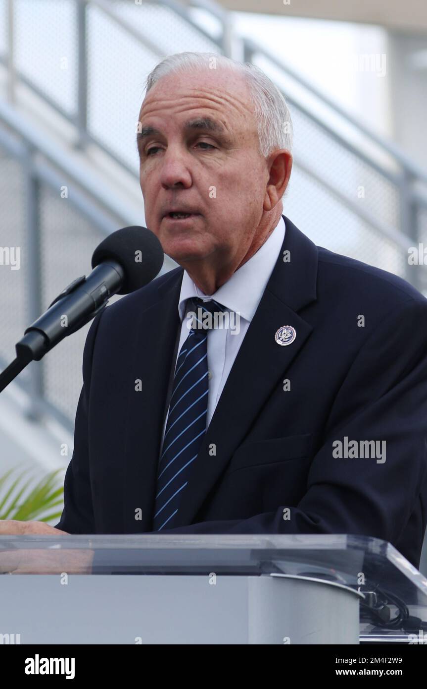 Mimai, FL, USA. 20th Dec, 2022. Congressman Carlos A. Gim nez at the ...