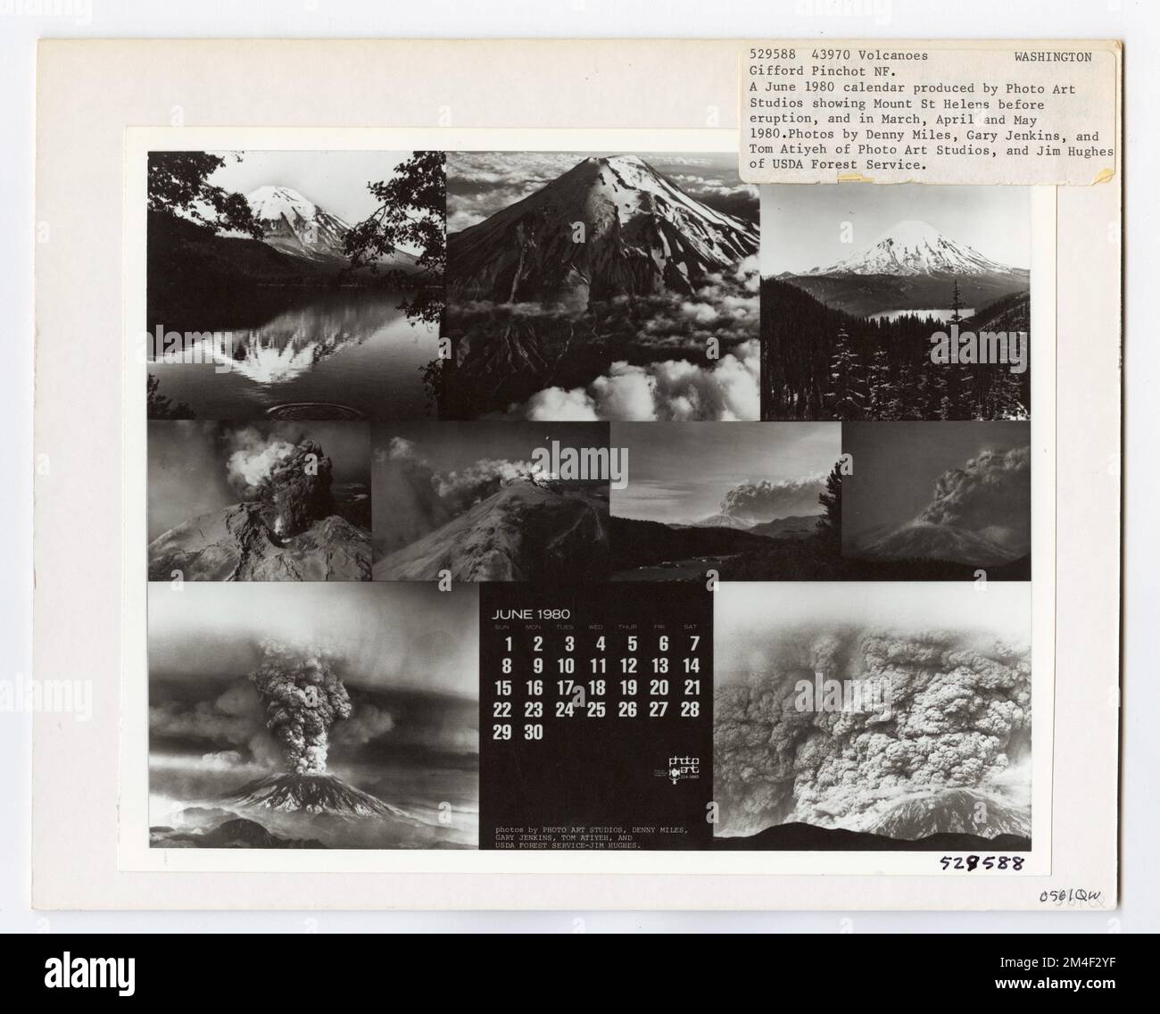 Volcanoes - After Mount St. Helens Eruption - Washington. Photographs ...