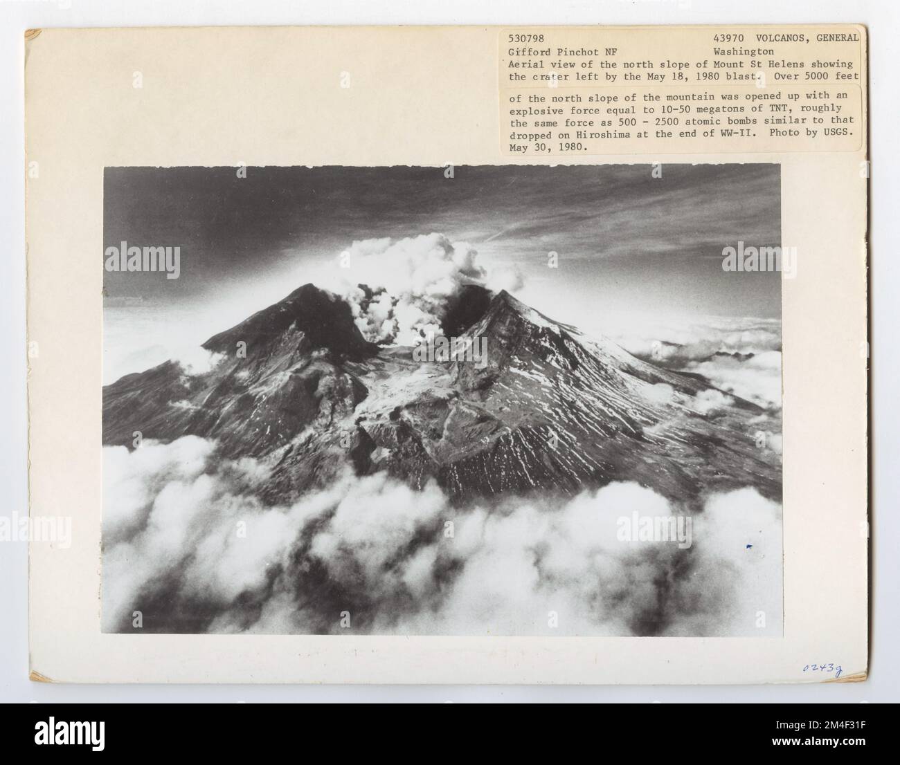 Volcanoes - After Mount St. Helens Eruption - Washington. Photographs ...