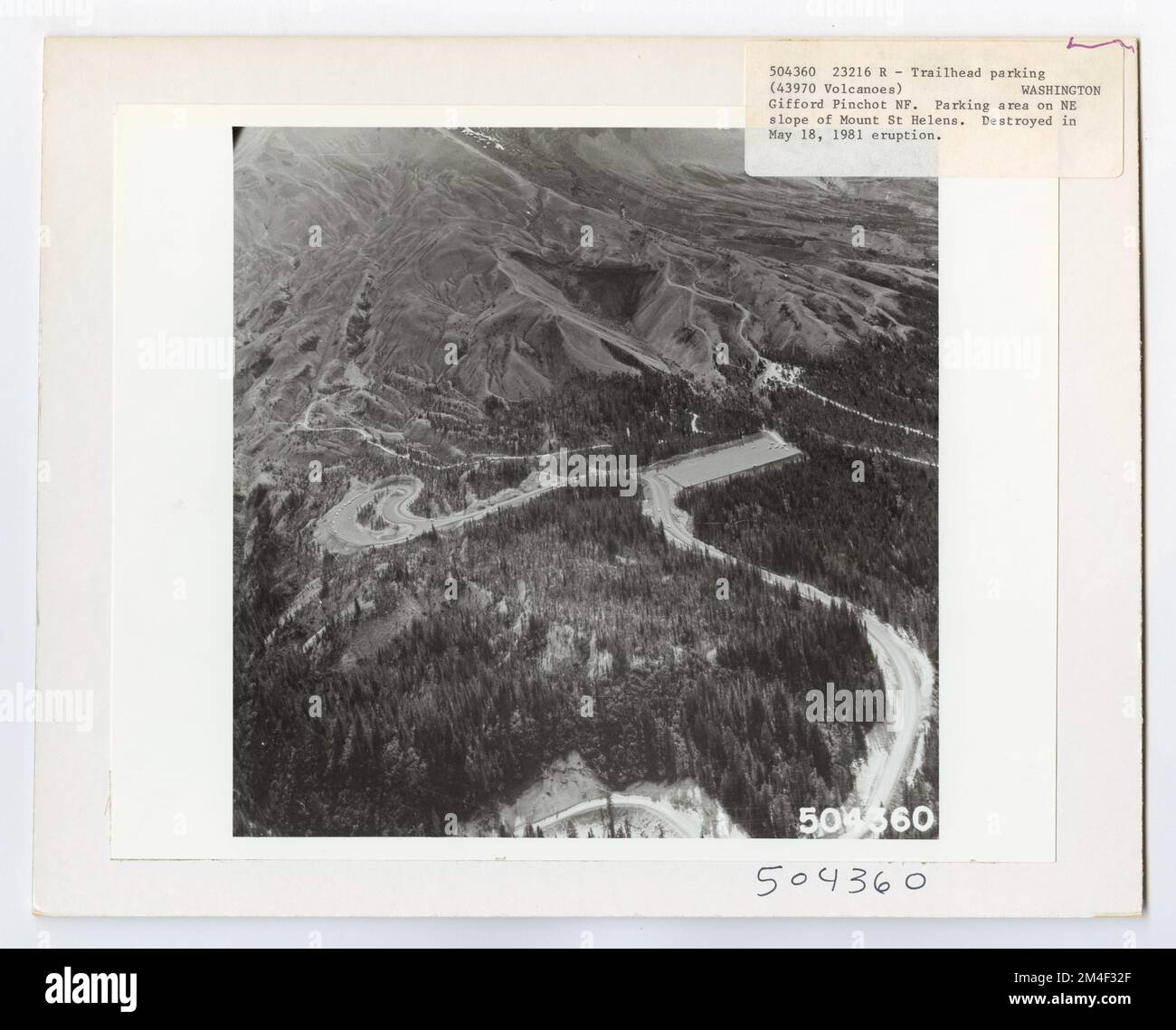 Volcanoes - Before Mount St. Helens Eruption - Washington. Photographs ...
