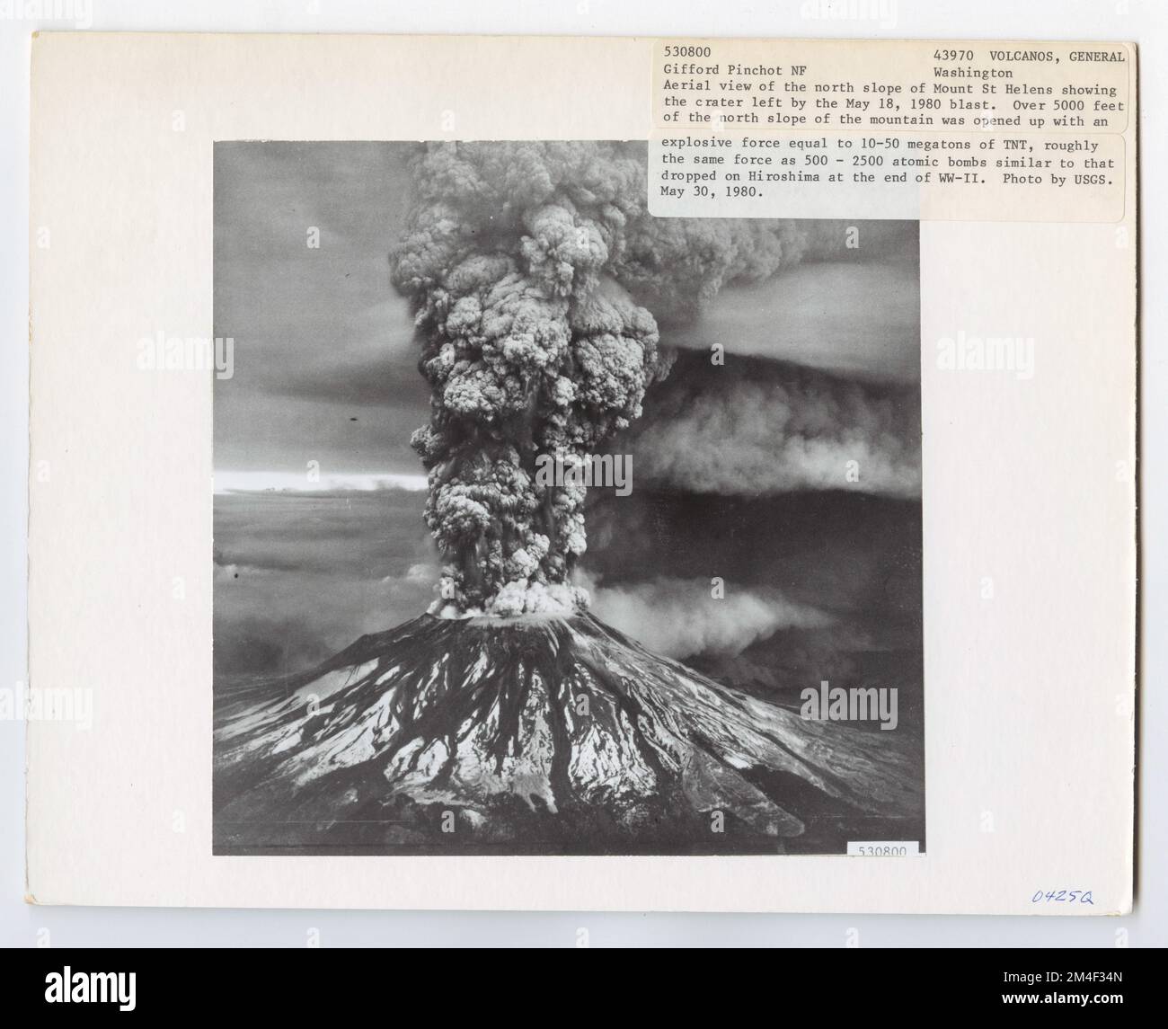 Volcanoes - After Mount St. Helens Eruption - Washington. Photographs ...