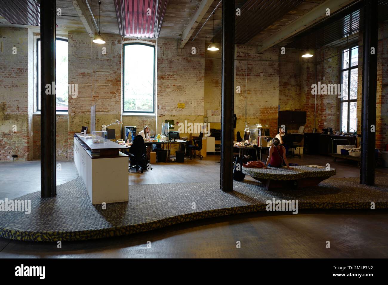 Reception desk as art installation hi-res stock photography and images ...