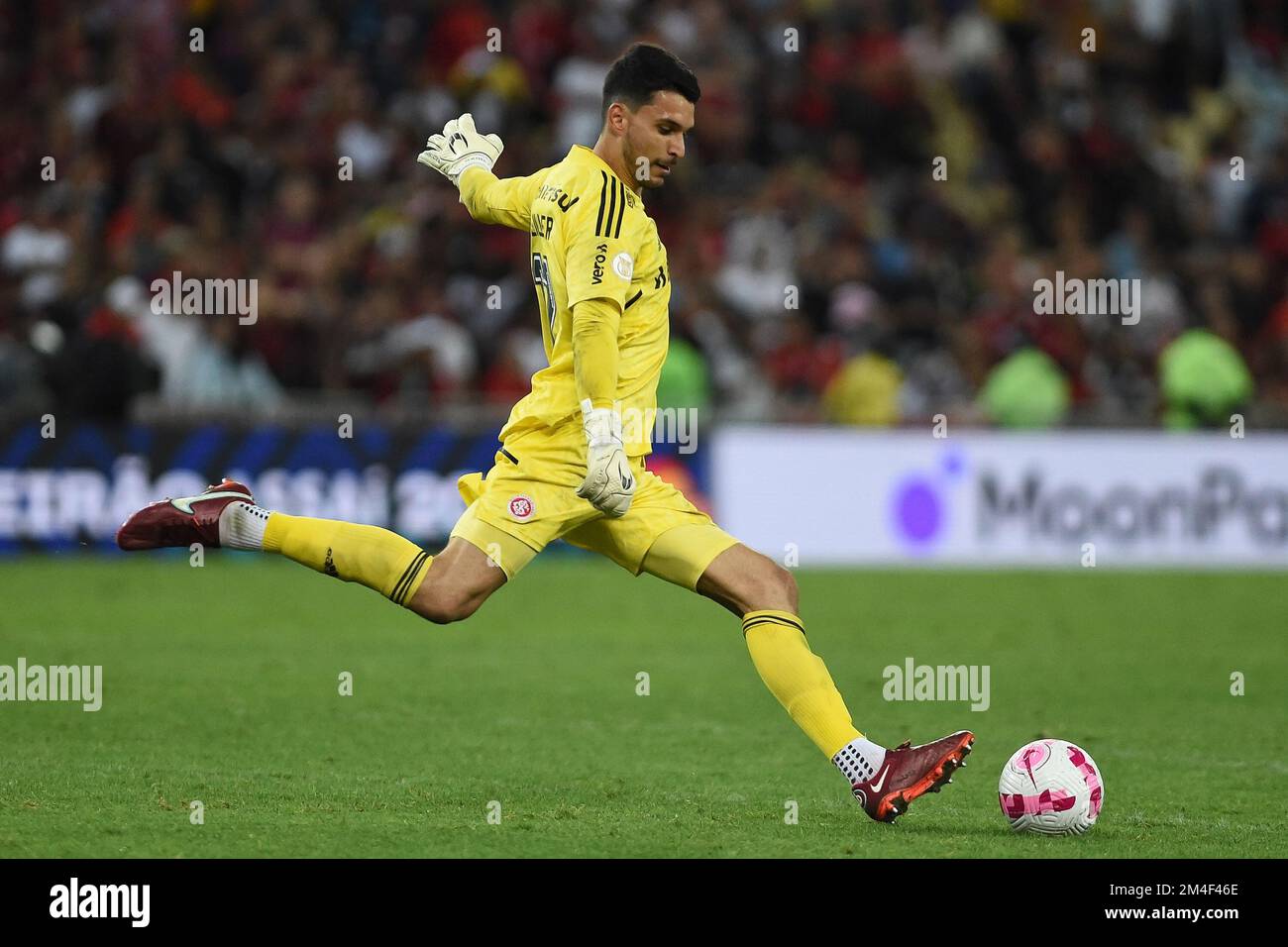 Rio de Janeiro, Brazil,October 5, 2022. Football goalkeeper Keiller of ...