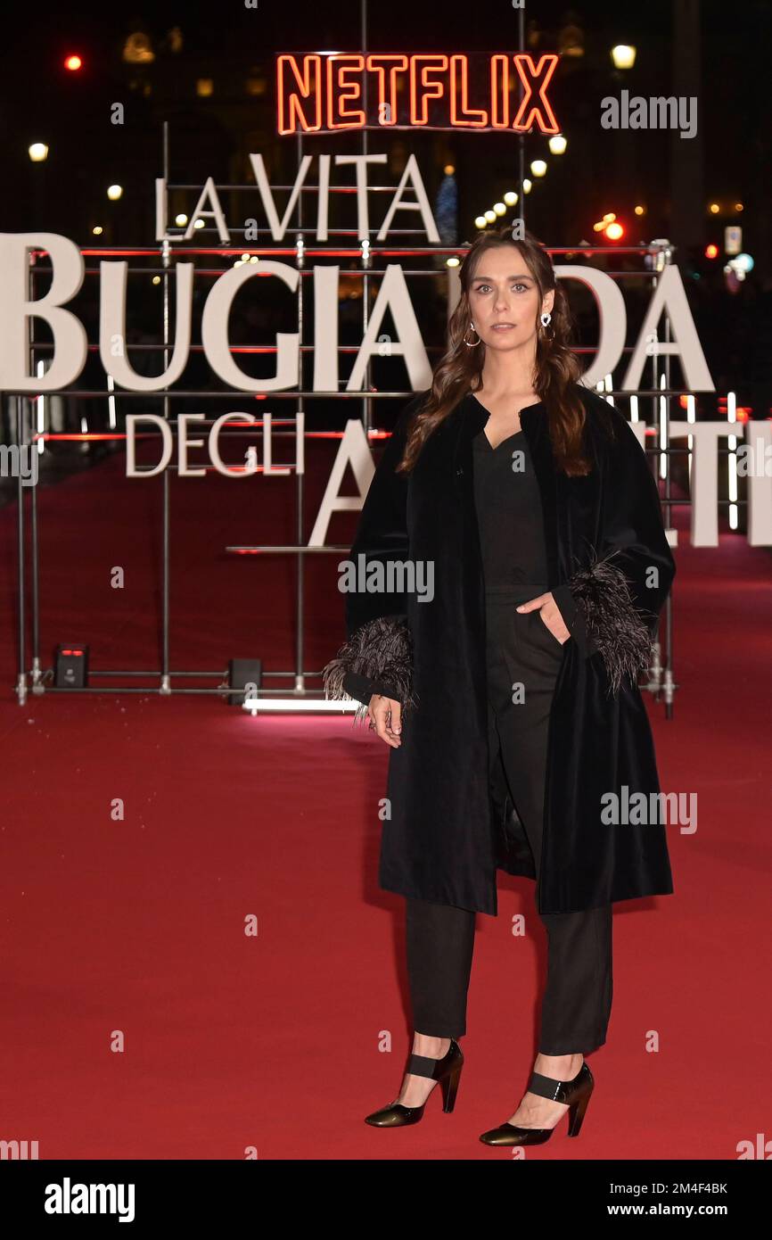 Rome, Italy. 20th Dec, 2022. Lucrezia Guidone attends the red carpet of ...