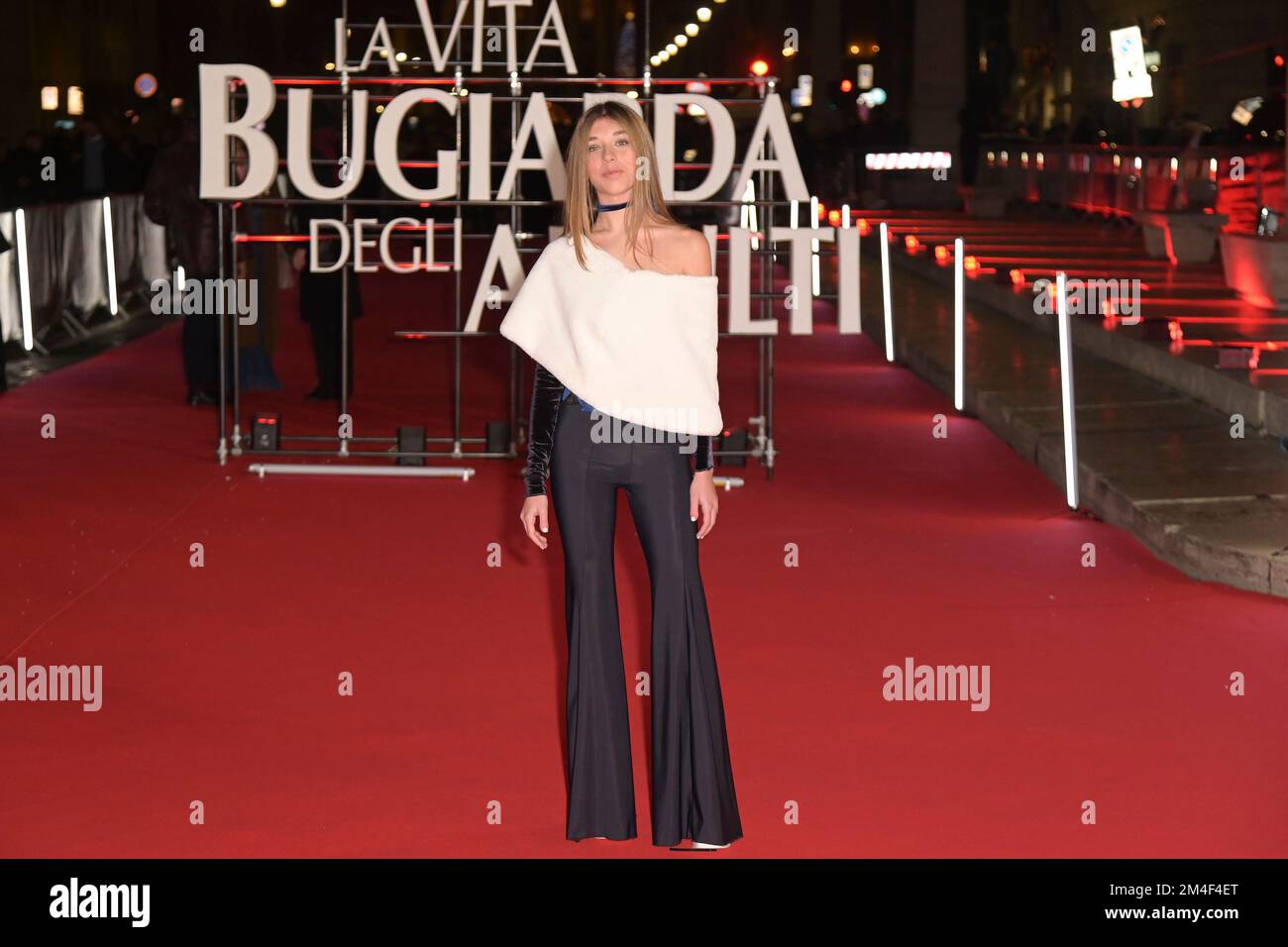Azzurra Mennella attends the red carpet of new Netflix series "La vita ...