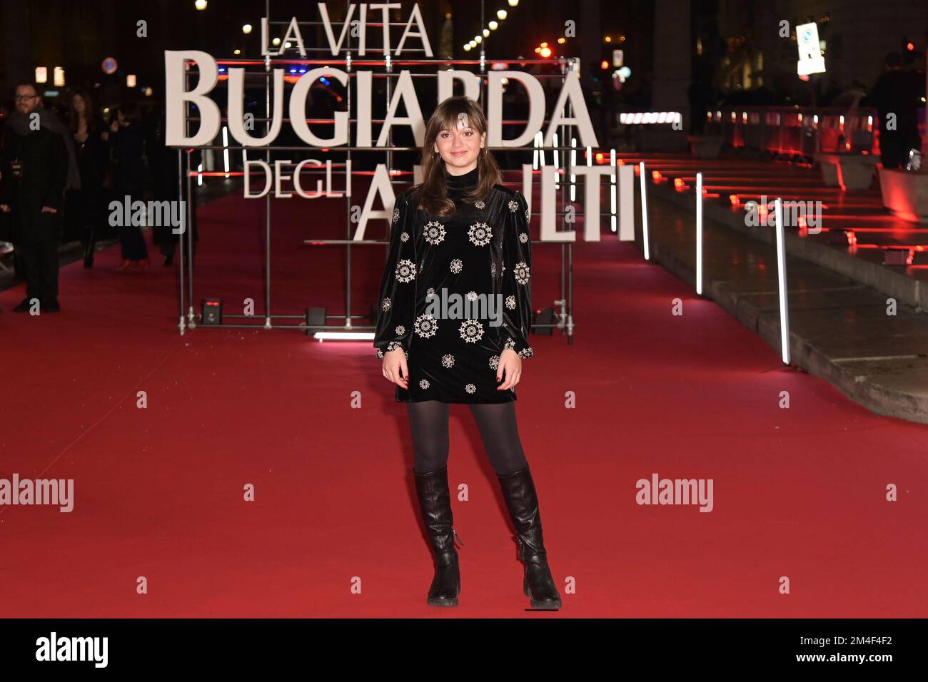 Flavia Leone attends the red carpet of new Netflix series "La vita ...