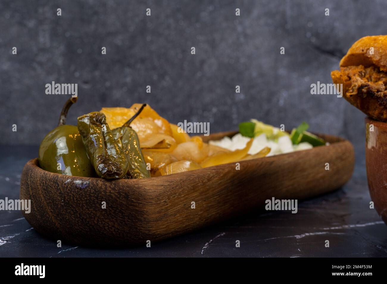 torta de res, typical mexican dish, from jalisco with salty bread ...