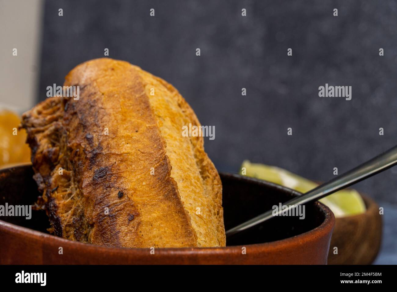 torta de res, typical mexican dish, from jalisco with salty bread ...