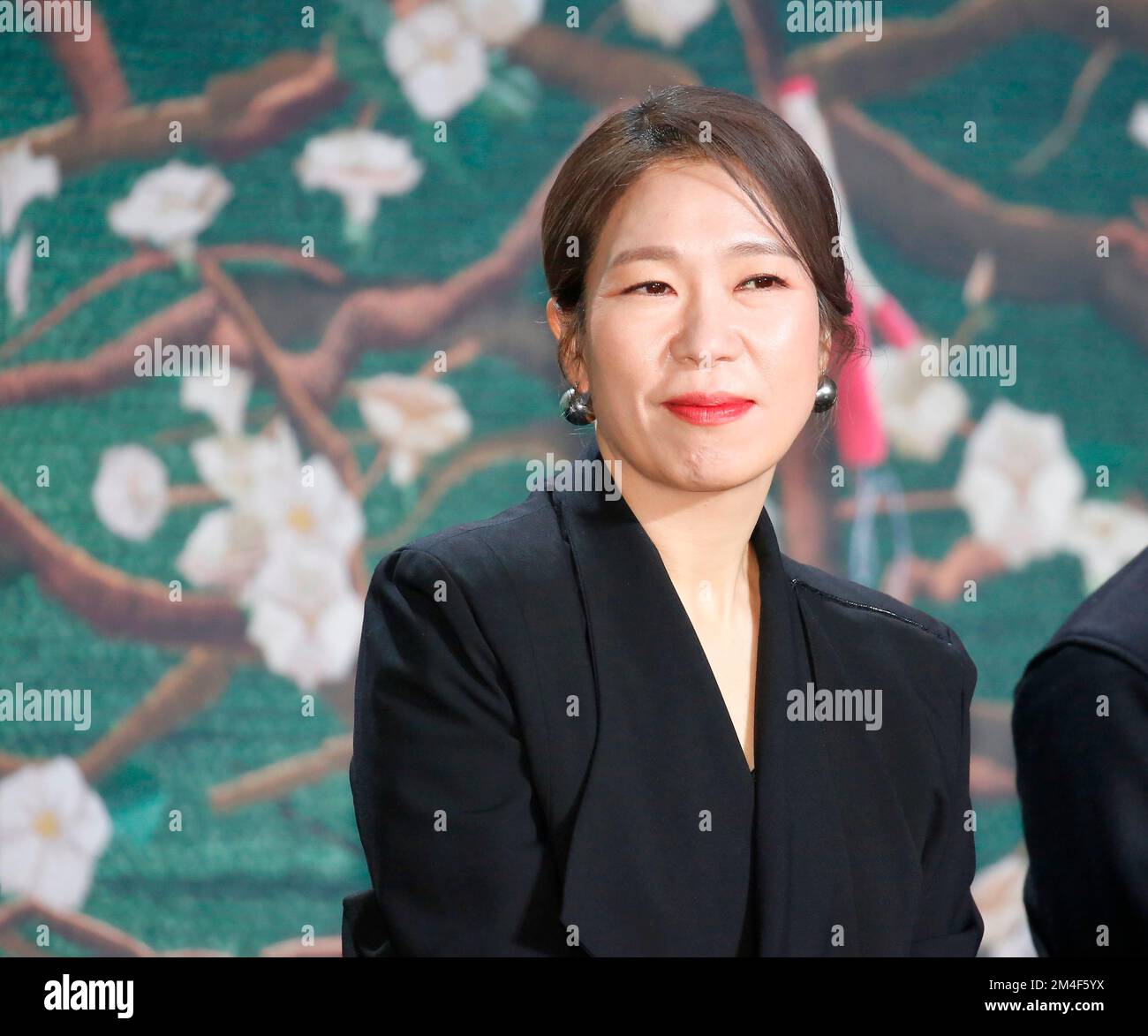 Yeom Hye-Ran, Dec 20, 2022 : Actress Yeom Hye-Ran attends a press ...