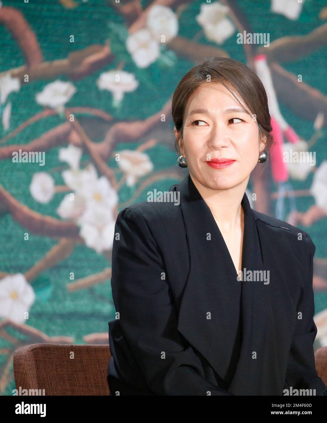 Yeom Hye-Ran, Dec 20, 2022 : Actress Yeom Hye-Ran attends a press ...