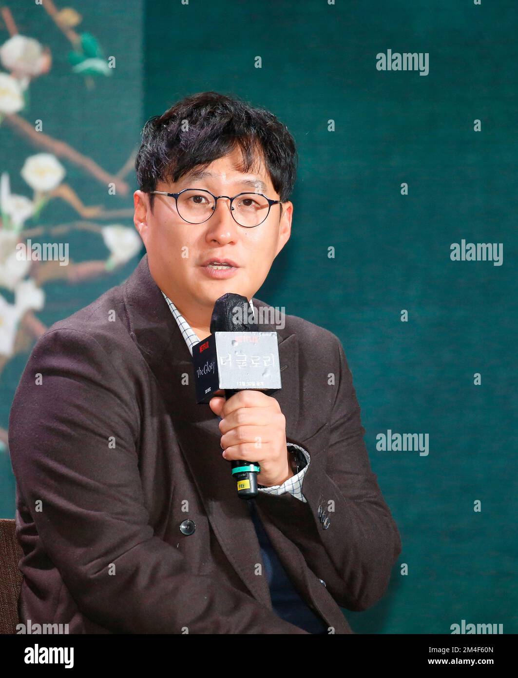 Ahn Gil-Ho, Dec 20, 2022 : Film director Ahn Gil-Ho attends a press ...