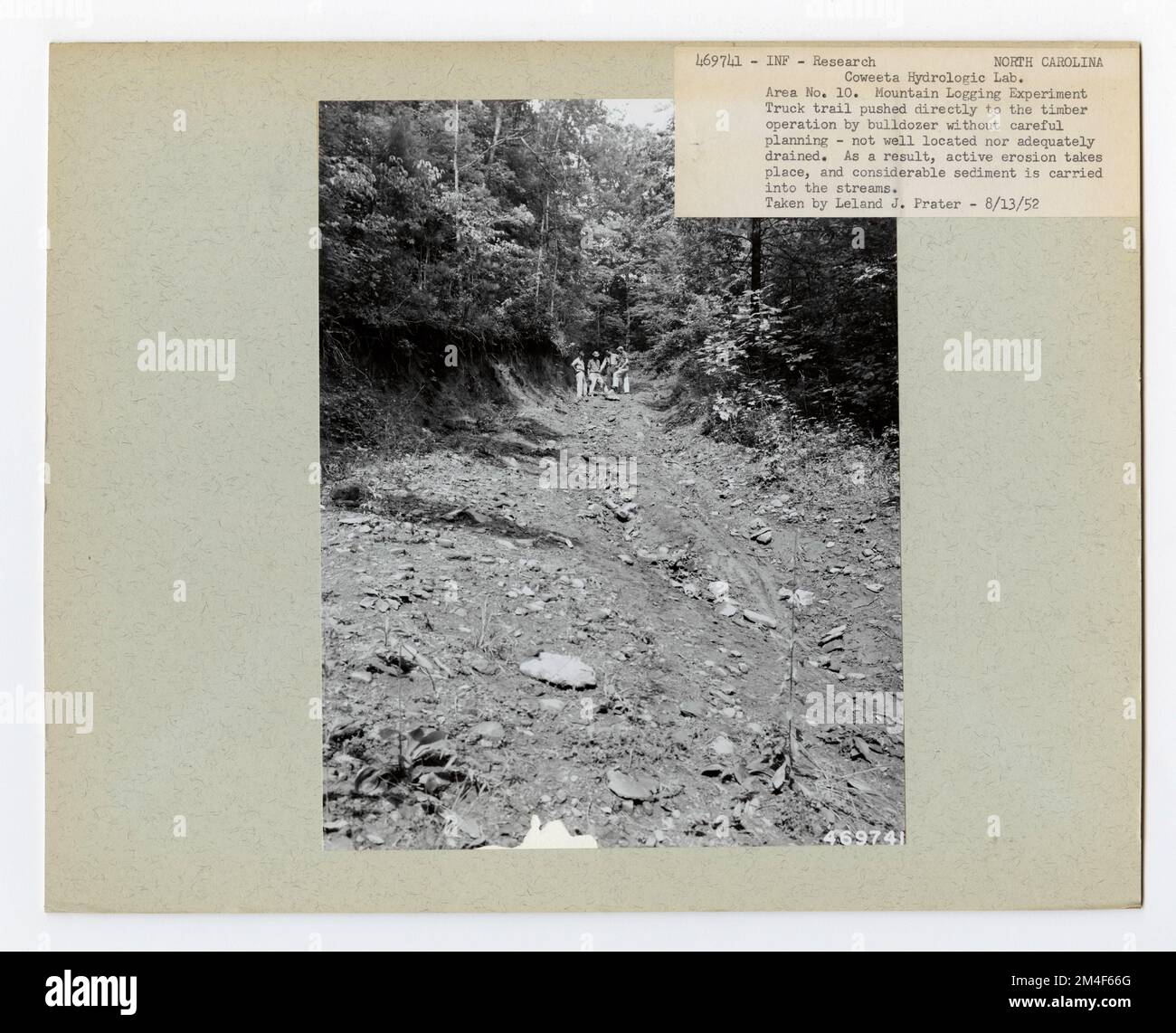 Soil Erosion - North Carolina. Photographs Relating to National Forests ...