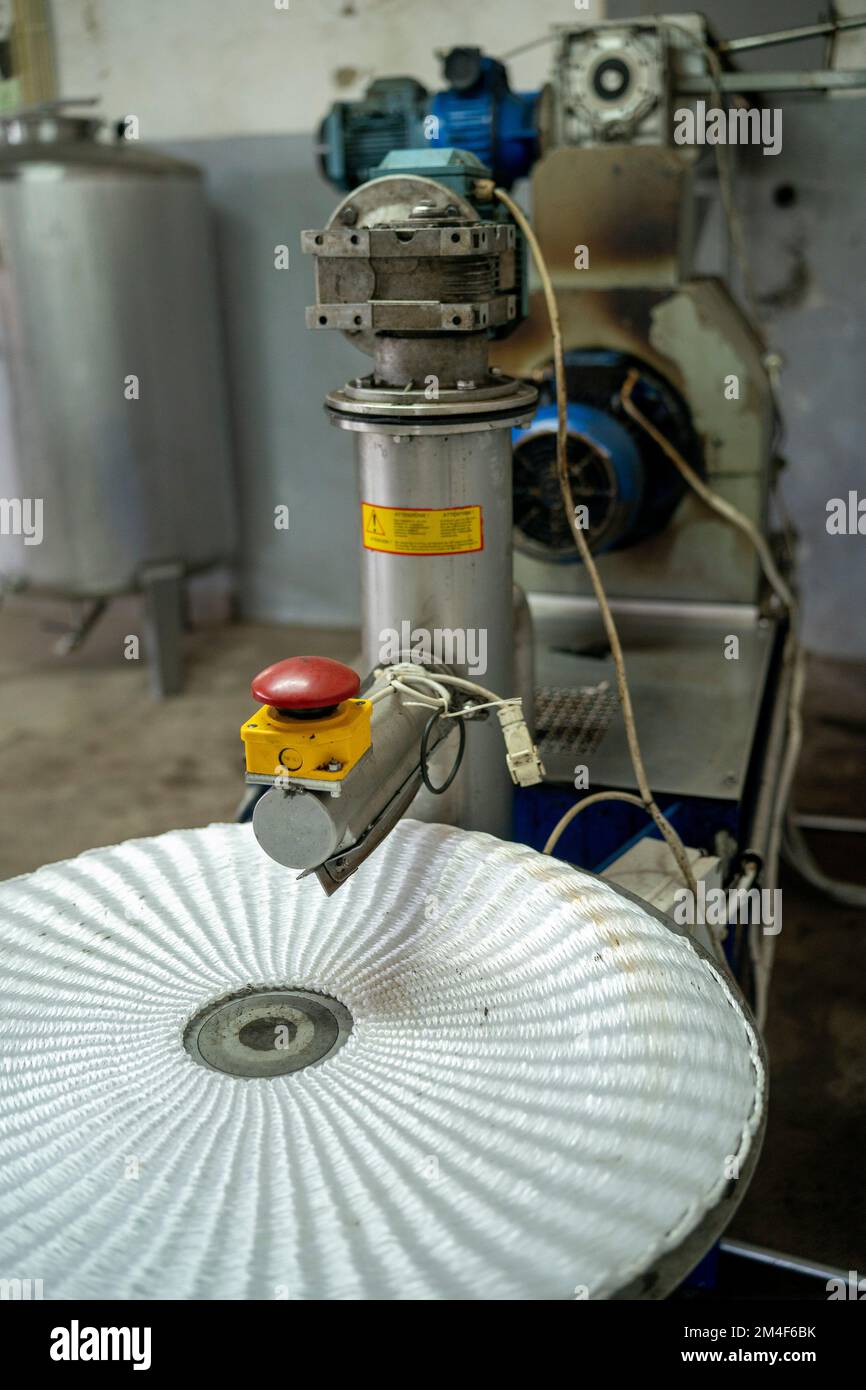 Olive oil extraction machine hi-res stock photography and images - Alamy