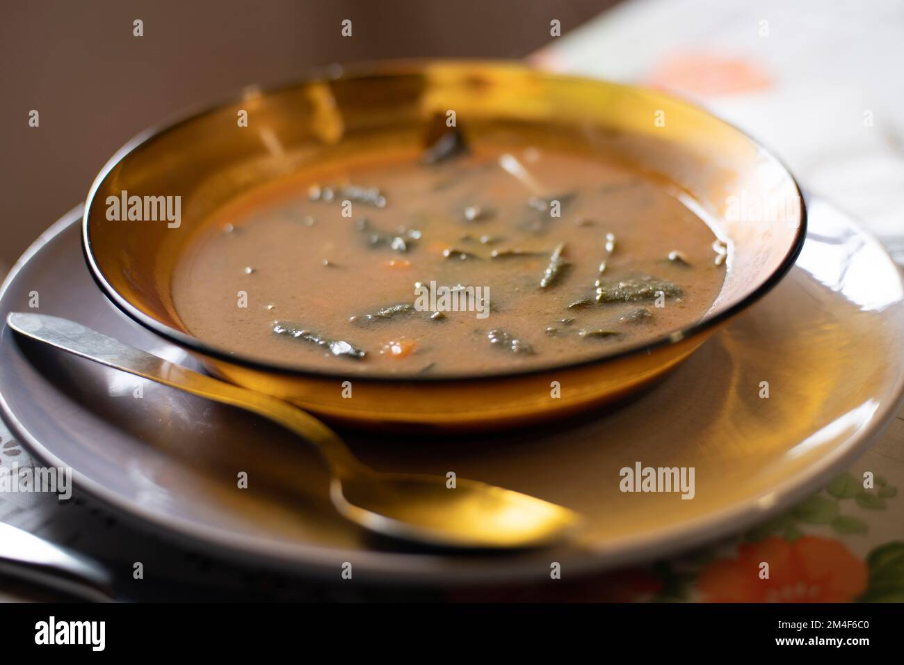 Cooking healthy food soup greens hi-res stock photography and images ...