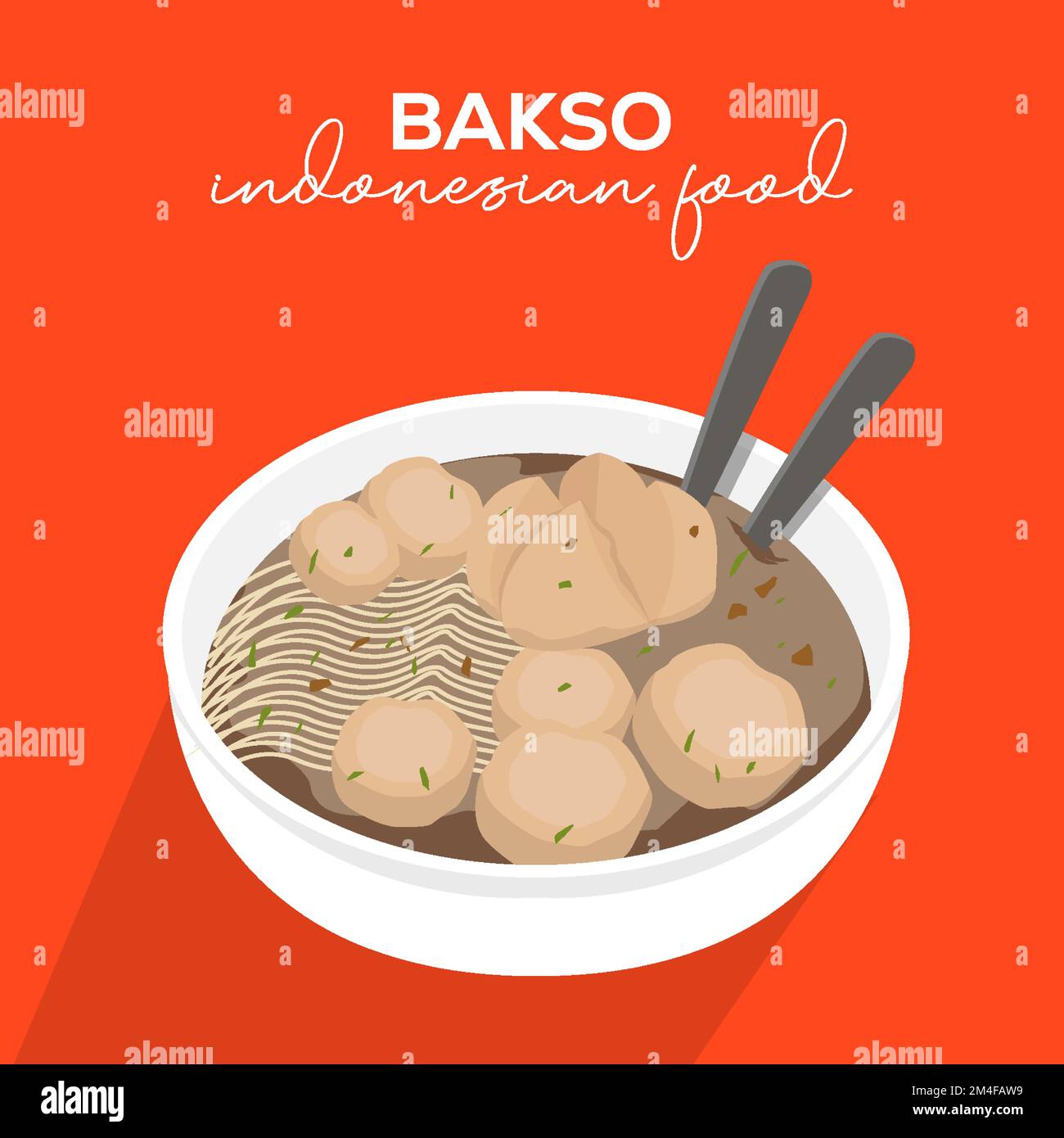 Bakso vector vectors hi-res stock photography and images - Alamy