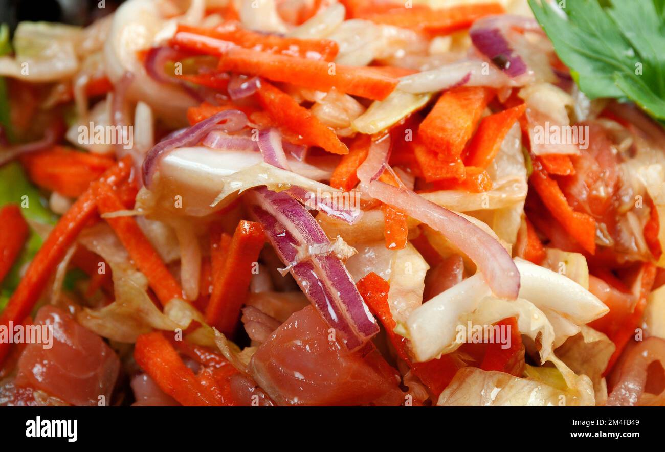 Insalata di mare - Italian Seafood Salad Stock Photo - Alamy