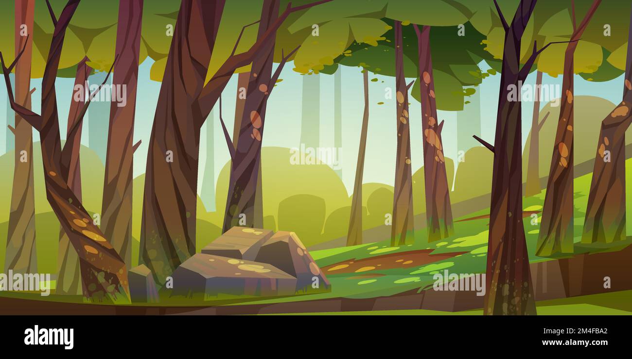 Deciduous rocks Stock Vector Images - Alamy