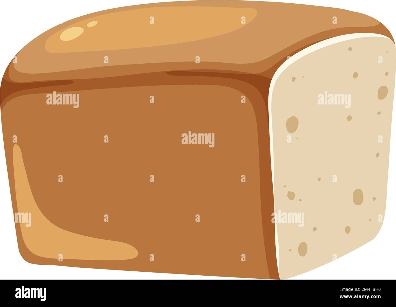 Loaf of bread vector illustration Stock Vector Image & Art - Alamy