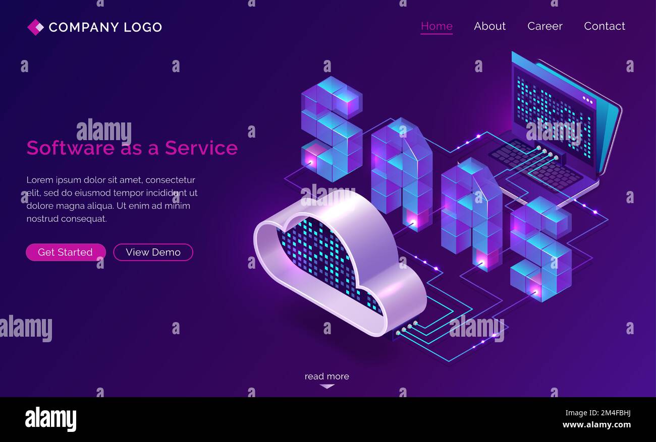 Platform as a service background Stock Vector Images - Alamy