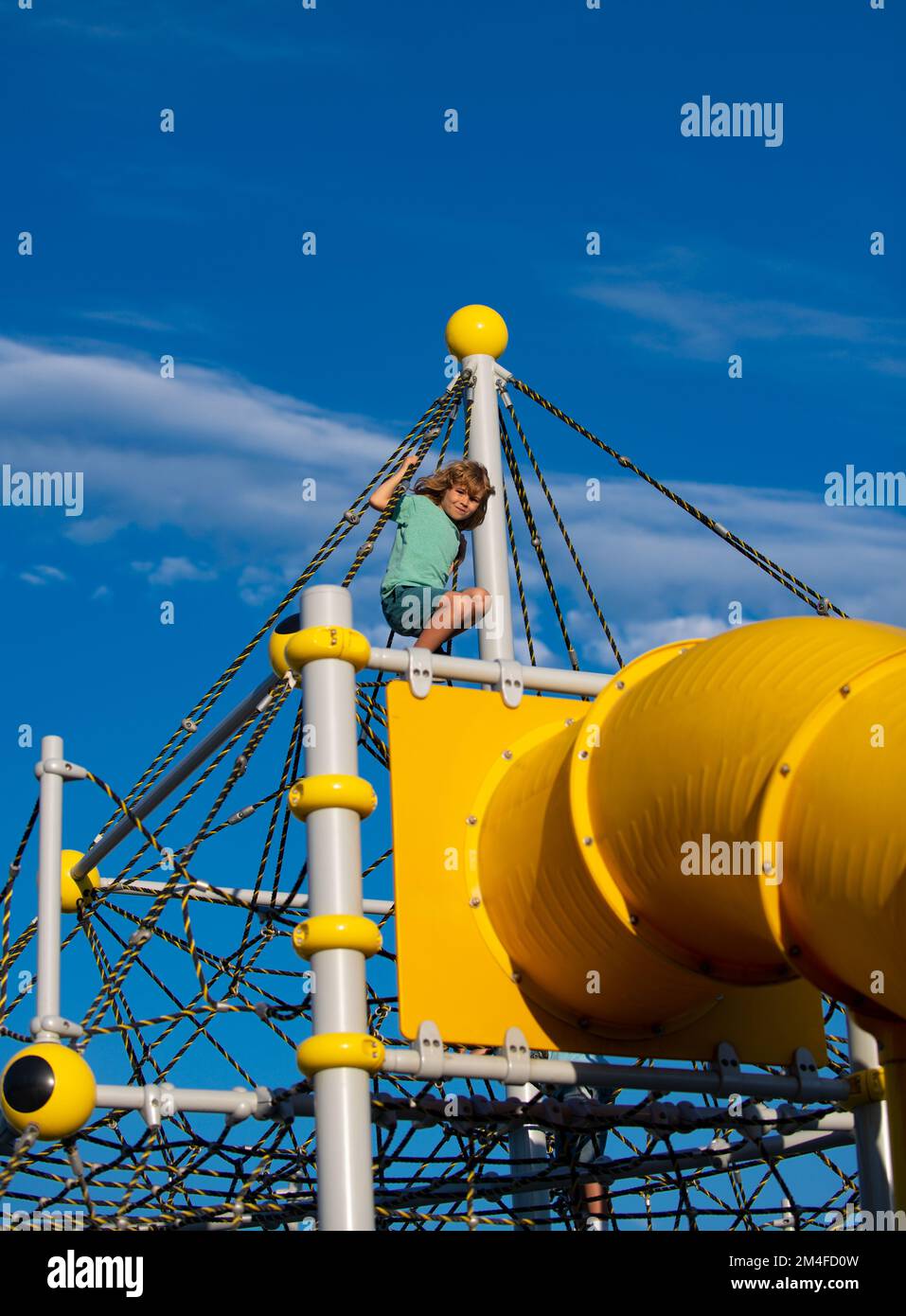 Tunnel childhood rope hi-res stock photography and images - Alamy