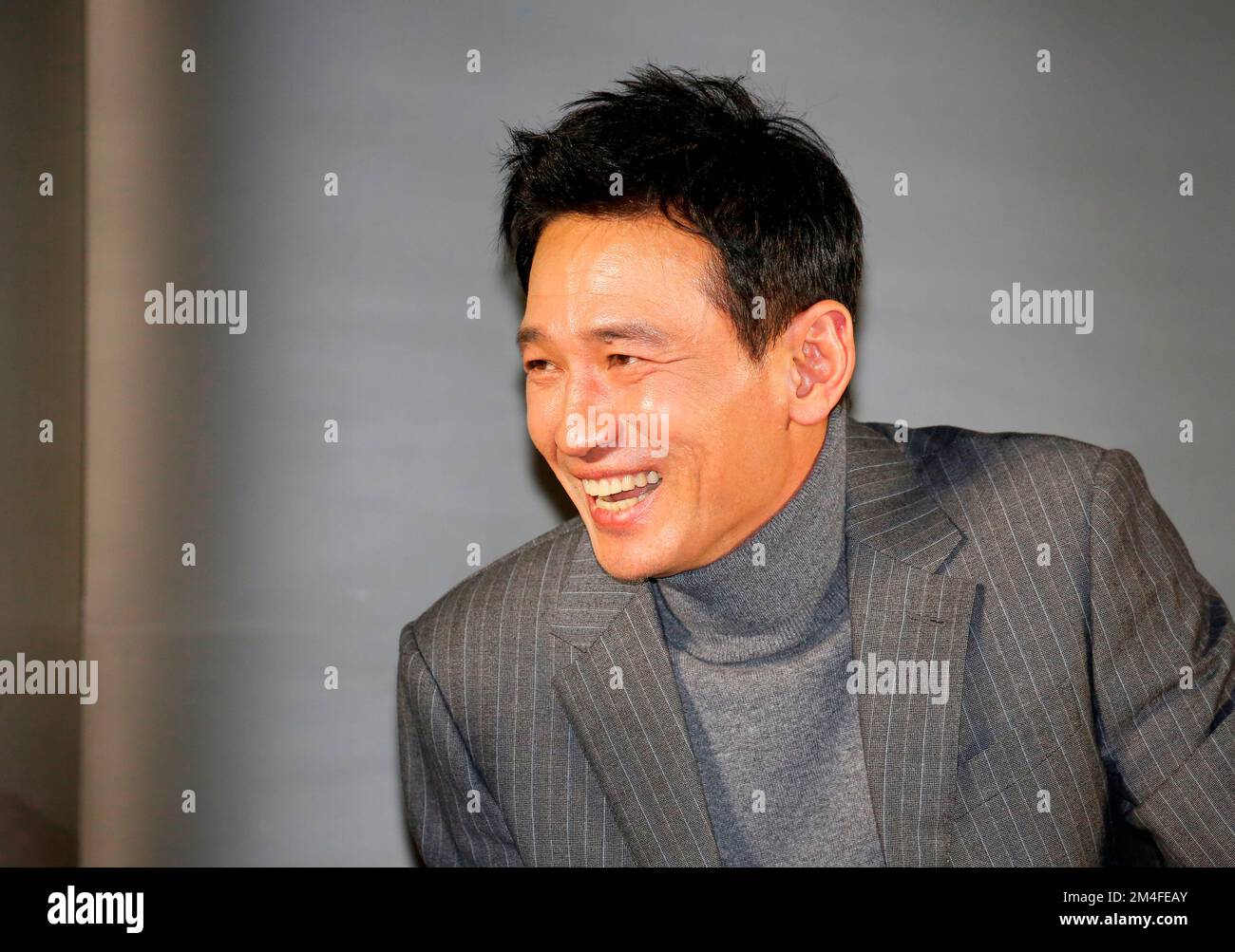 Hwang Jung-Min, Dec 20, 2022 : Actor Hwang Jung-Min attends a press ...