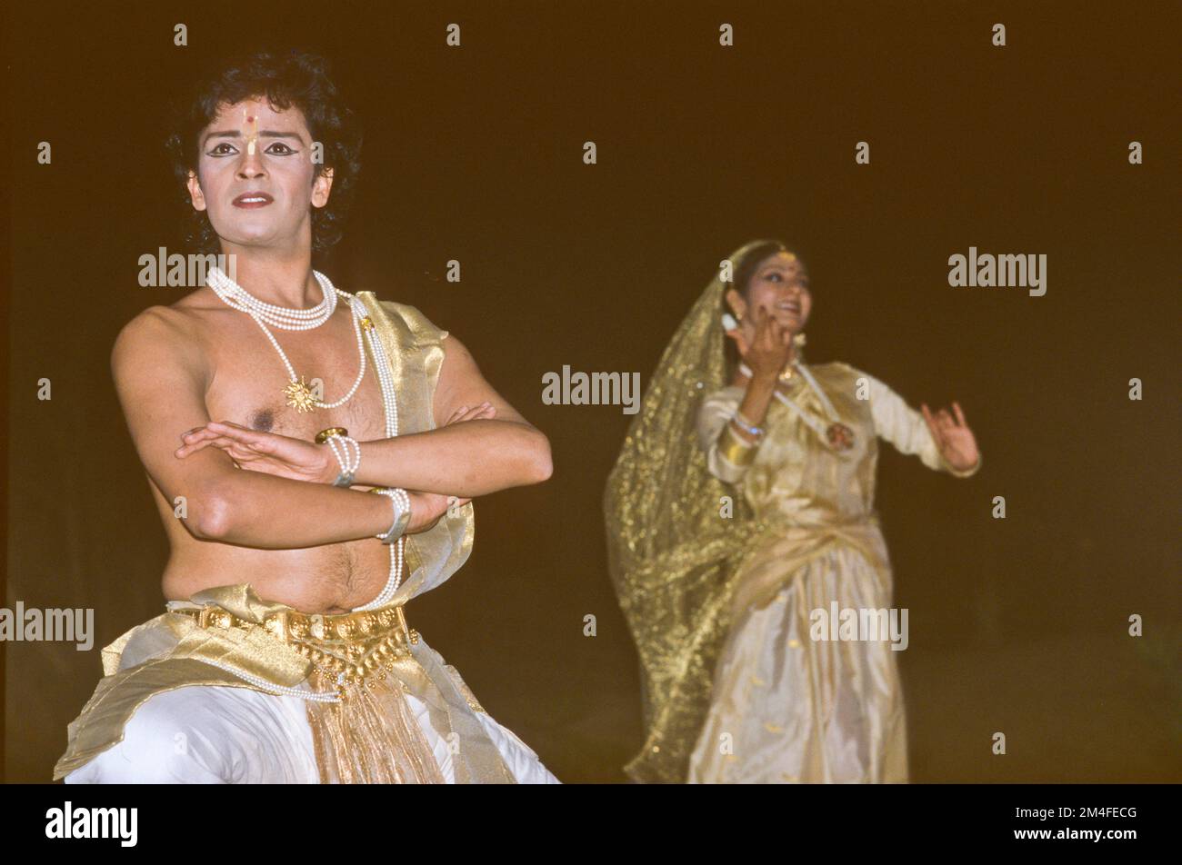Dancer in traditional wear performing hi-res stock photography and ...