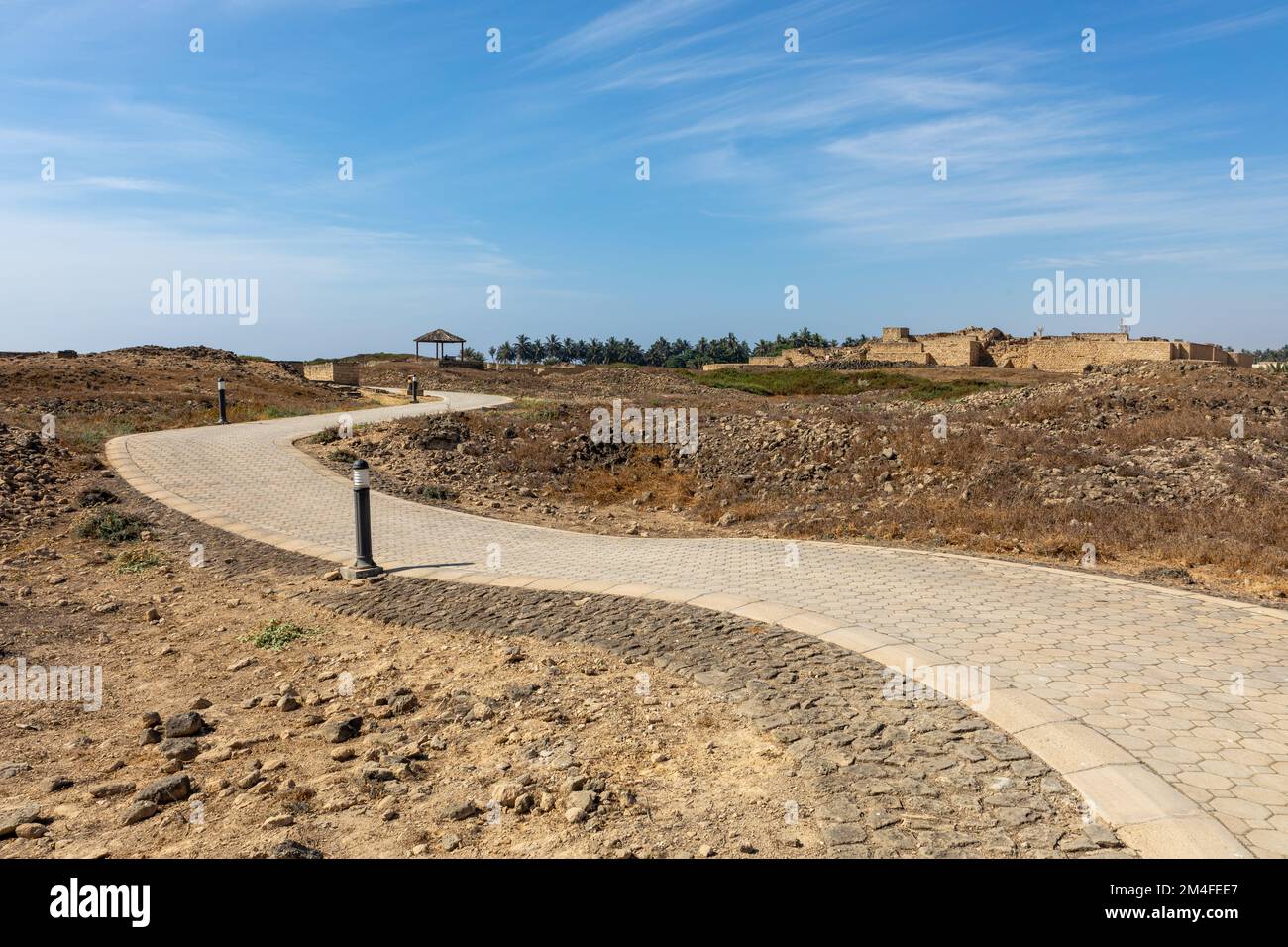 Ruins at Al-Baleed Archaeological Park, Frankincense Land Museum ...