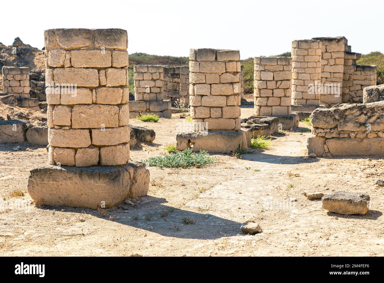 Ruins at Al-Baleed Archaeological Park, Frankincense Land Museum ...