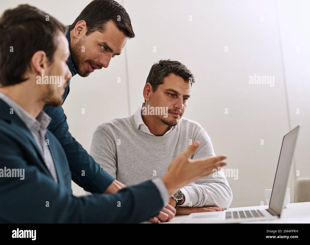 Group businessmen running business hi-res stock photography and images ...