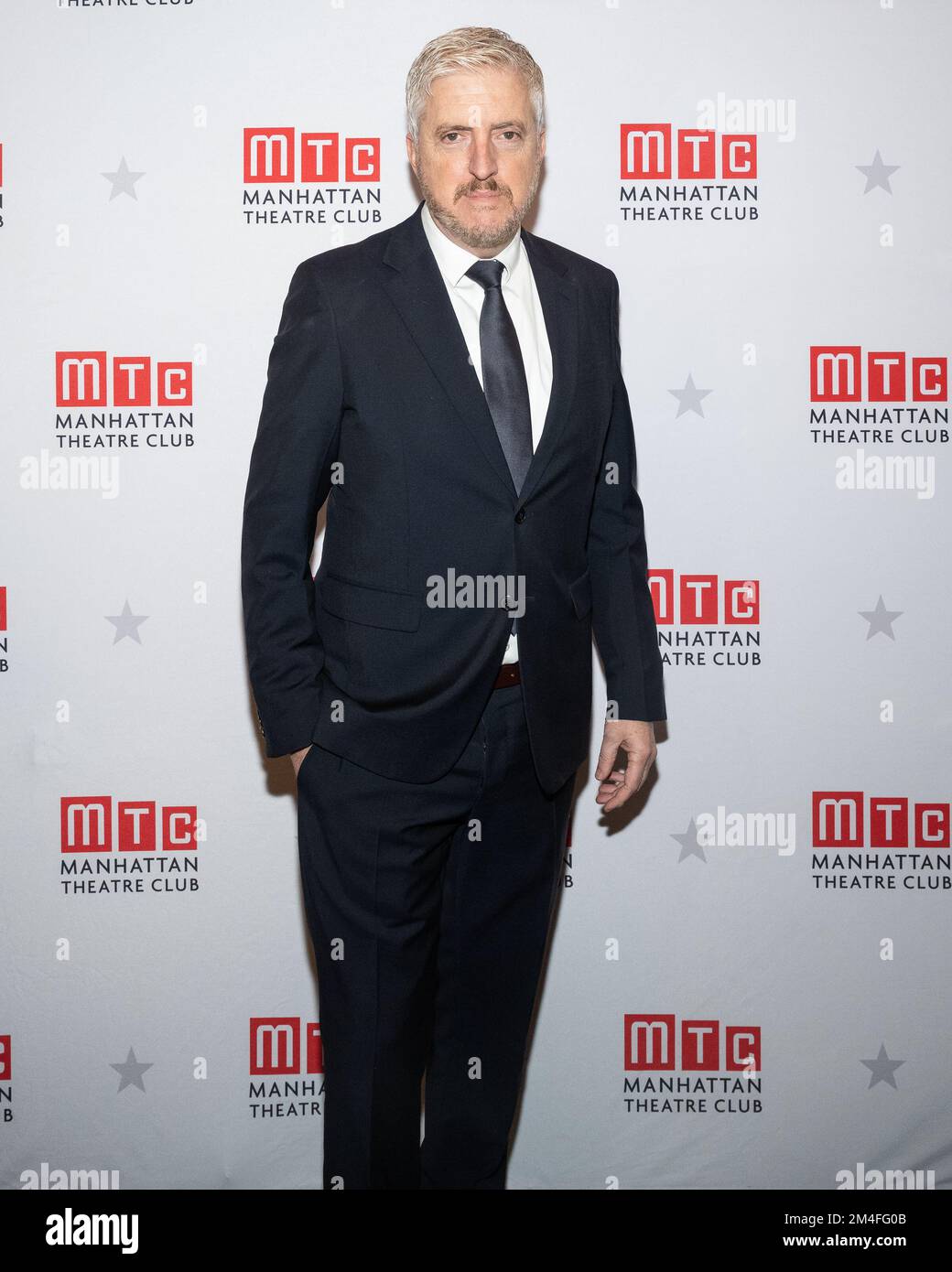 New York, USA. 20th Dec, 2022. Playwright Anthony McCarte arrives at ...