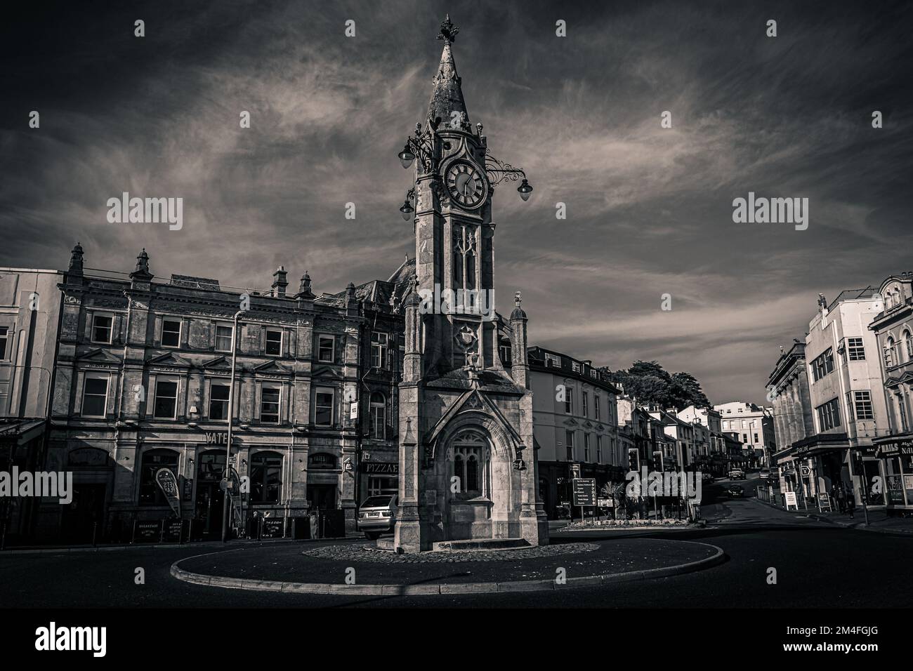 Torquay clock tower hi-res stock photography and images - Alamy