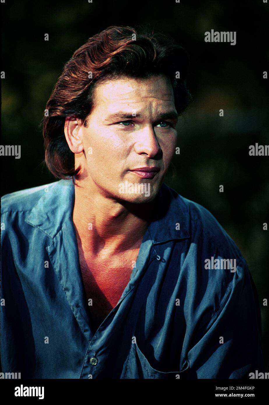 Patrick Swayze at the Taping of "Superstars & Their Moms" at Patrick ...
