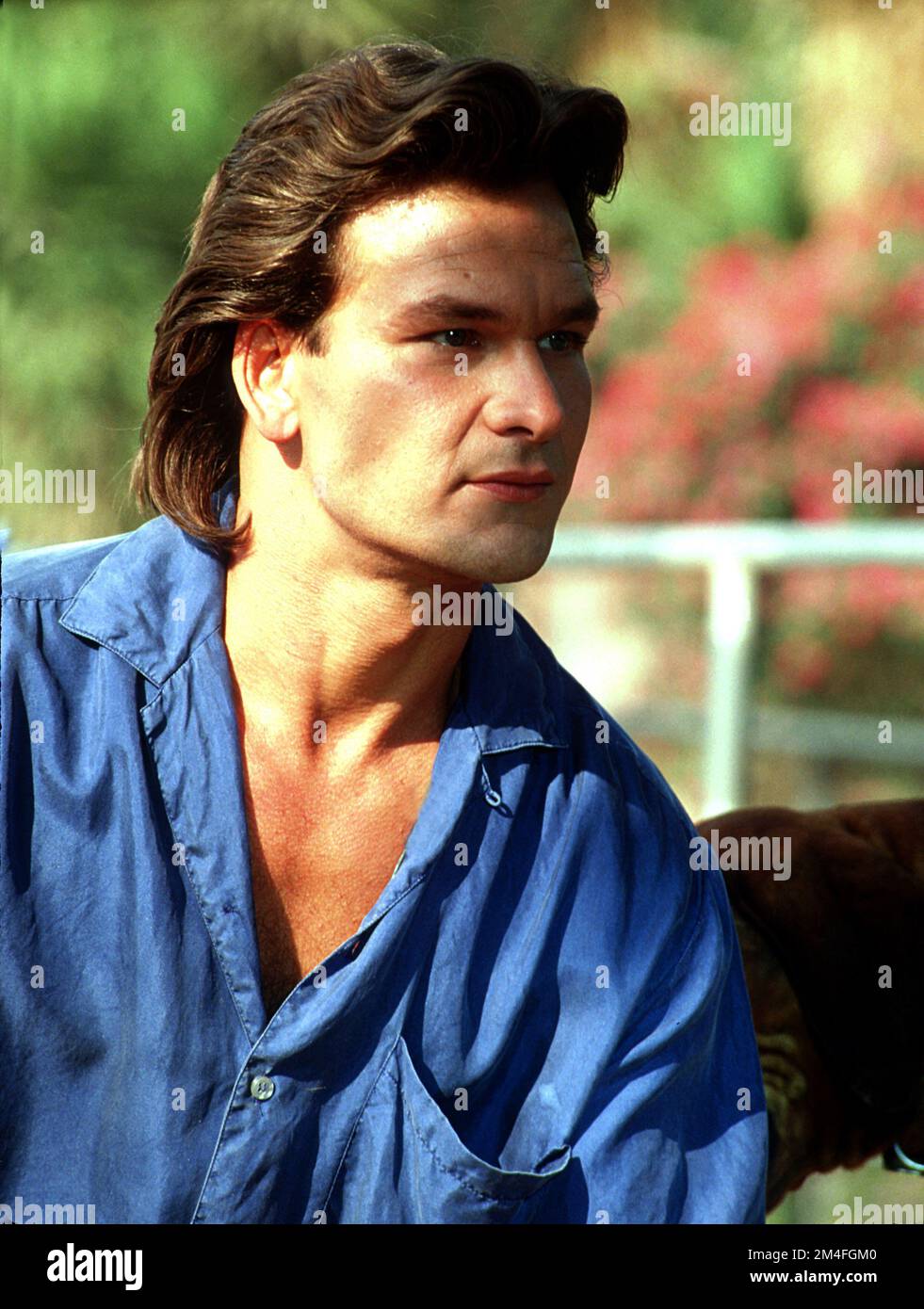 Patrick Swayze at the Taping of "Superstars & Their Moms" at Patrick ...