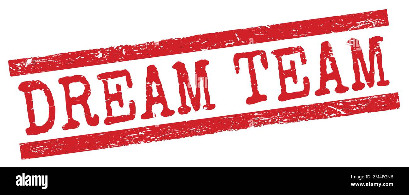 Dream team stamp hi-res stock photography and images - Alamy