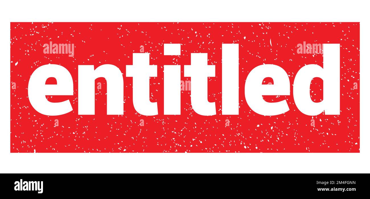 Entitled stamp hi-res stock photography and images - Alamy