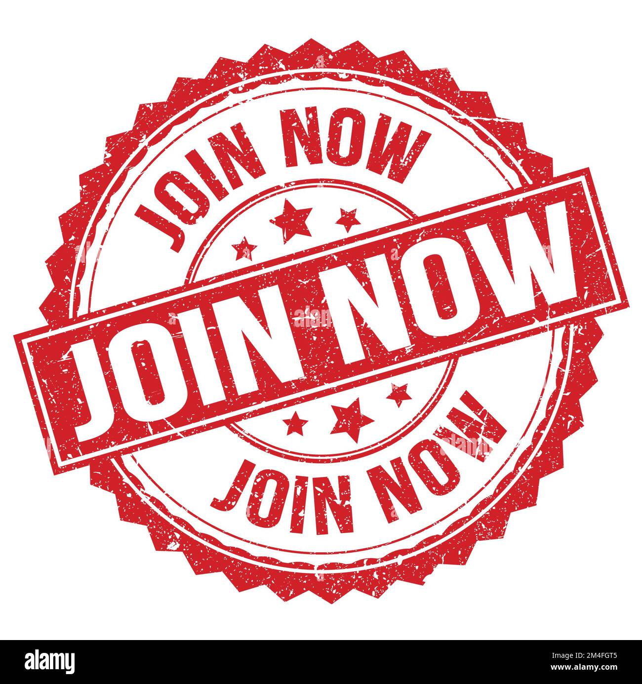 JOIN NOW text written on red round stamp sign Stock Photo - Alamy