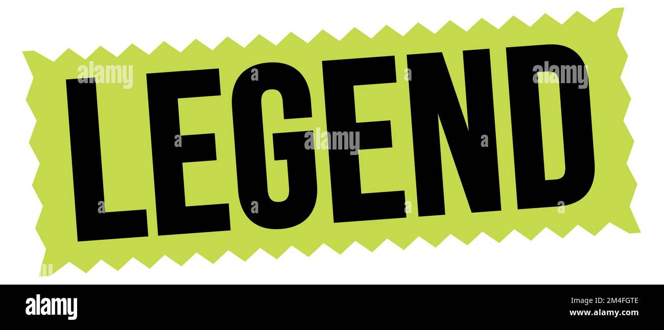 Legend stamp Cut Out Stock Images & Pictures - Alamy
