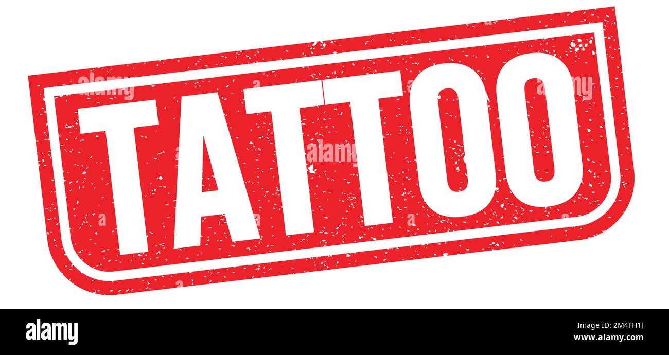 Tattoo sign word hi-res stock photography and images - Alamy