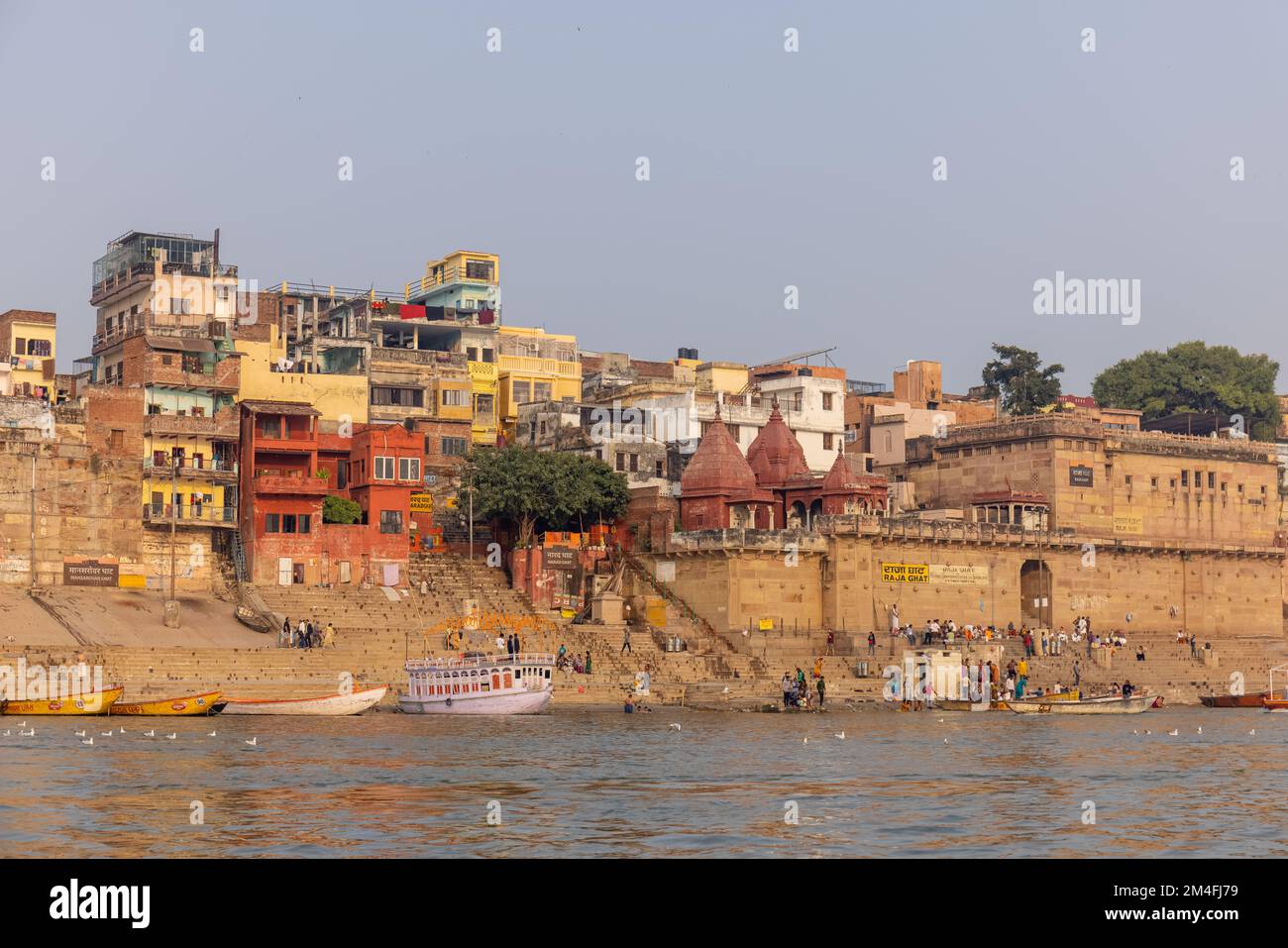 Varanasi, Uttar Pradesh, India - November 2022: Historic Varanasi city ...