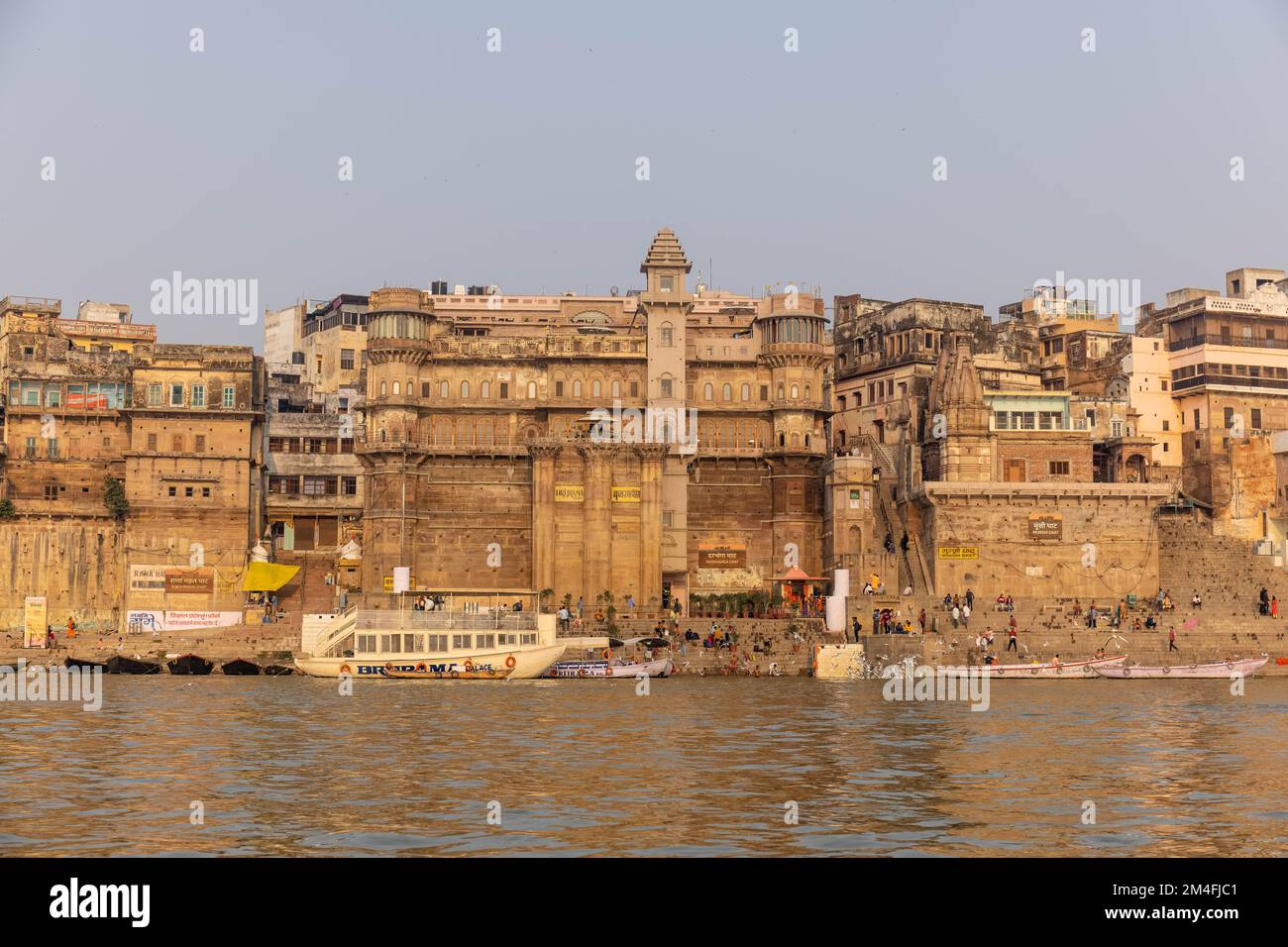 Varanasi, Uttar Pradesh, India - November 2022: Historic Varanasi city ...
