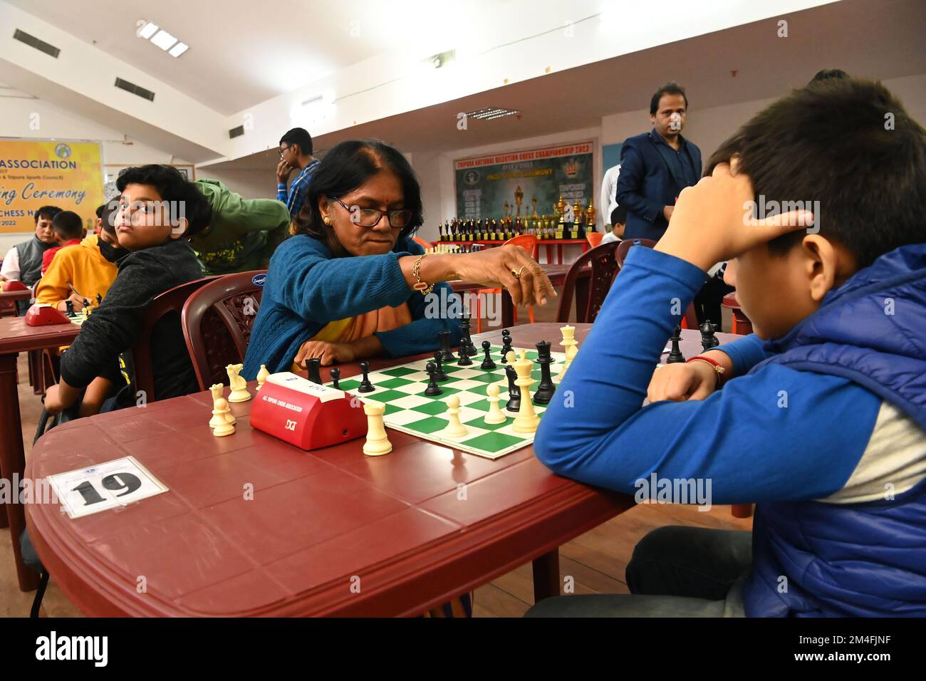 Indian chess competition hi-res stock photography and images - Alamy