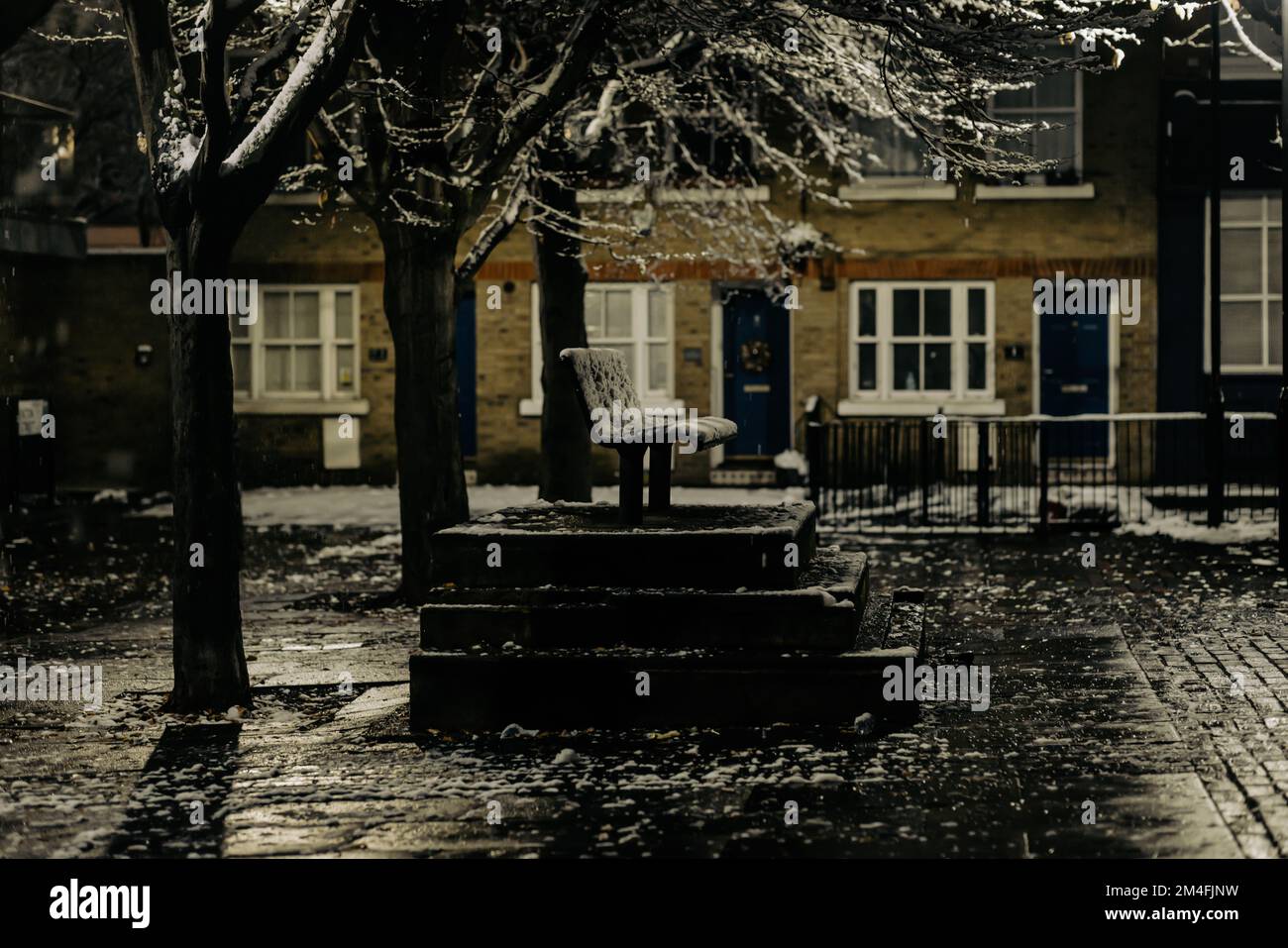 London in Winter The City Islington and Shoreditch Stock Photo - Alamy