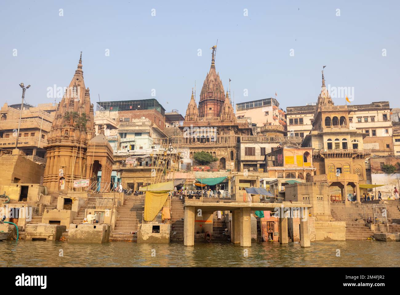 Varanasi, Uttar Pradesh, India - November 2022: Historic Varanasi city ...