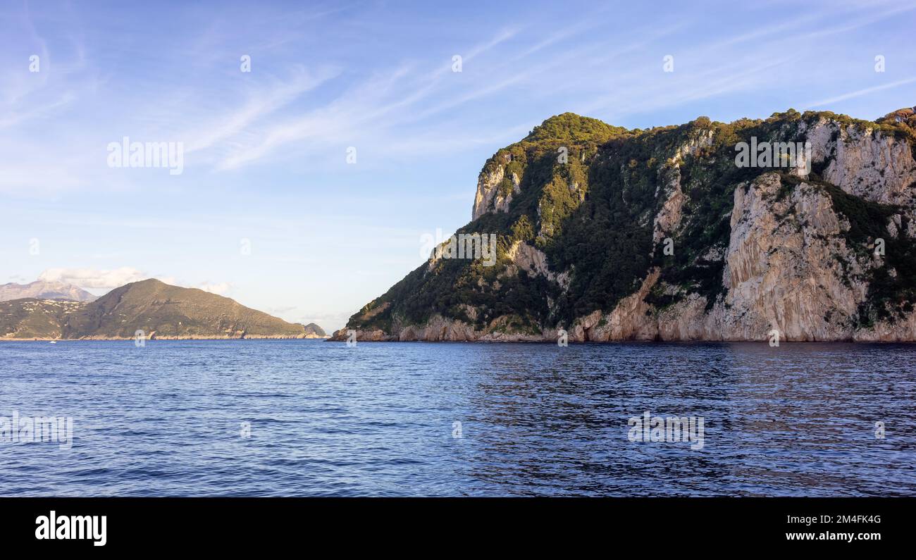 Rocky Mountain Nature Background. Capri Island, Italy Stock Photo - Alamy