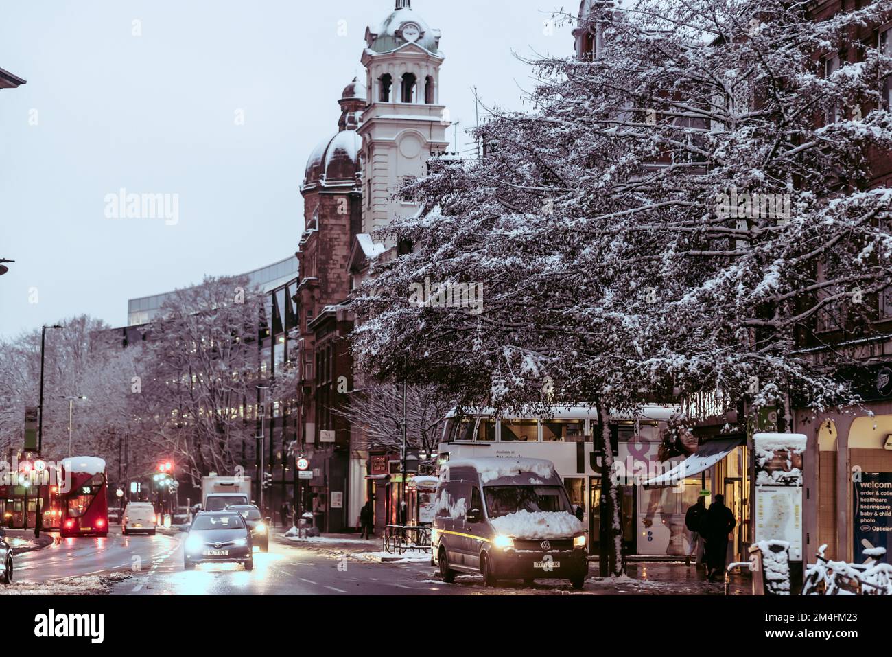 London in Winter The City Islington and Shoreditch Stock Photo - Alamy